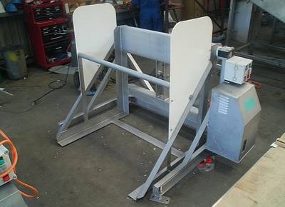 Bulk bin tippers & feed hoppers - Ansco Engineering Ltd