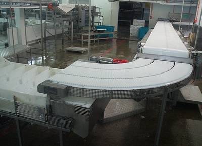 Plastic modular conveyors - Ansco Engineering Ltd